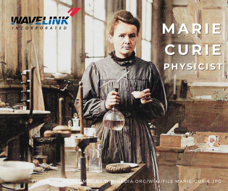 Women's History Month: WaveLink, Inc. Recognizes Marie Curie - WaveLink ...